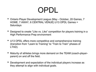 TSC 2007 Girls OPDL Meeting | PPT
