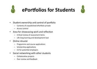 Mahara: An overview of the ePortfolio application | PDF