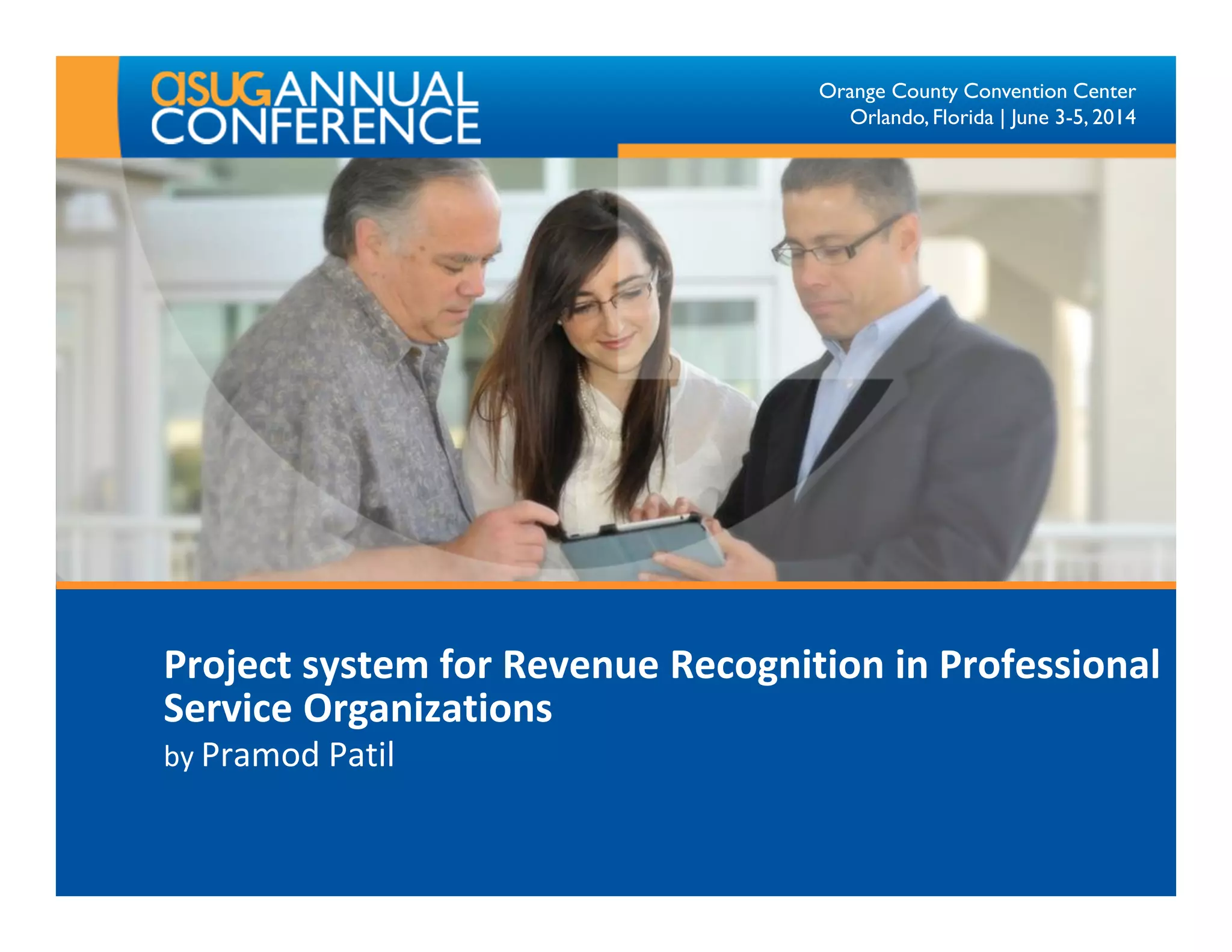 2007 how to use sap project system for revenue recognition in ...
