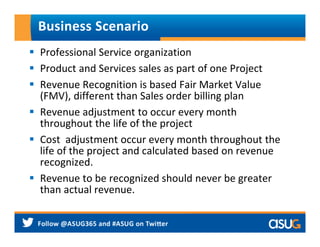 2007 how to use sap project system for revenue recognition in ...