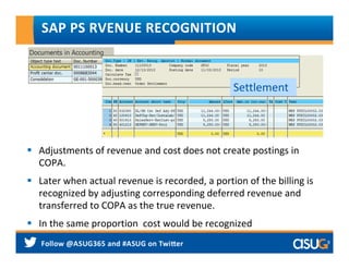 2007 how to use sap project system for revenue recognition in ...