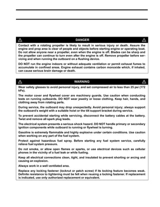 2007 johnson evinrude outboard 40 hp service repair manual | PDF