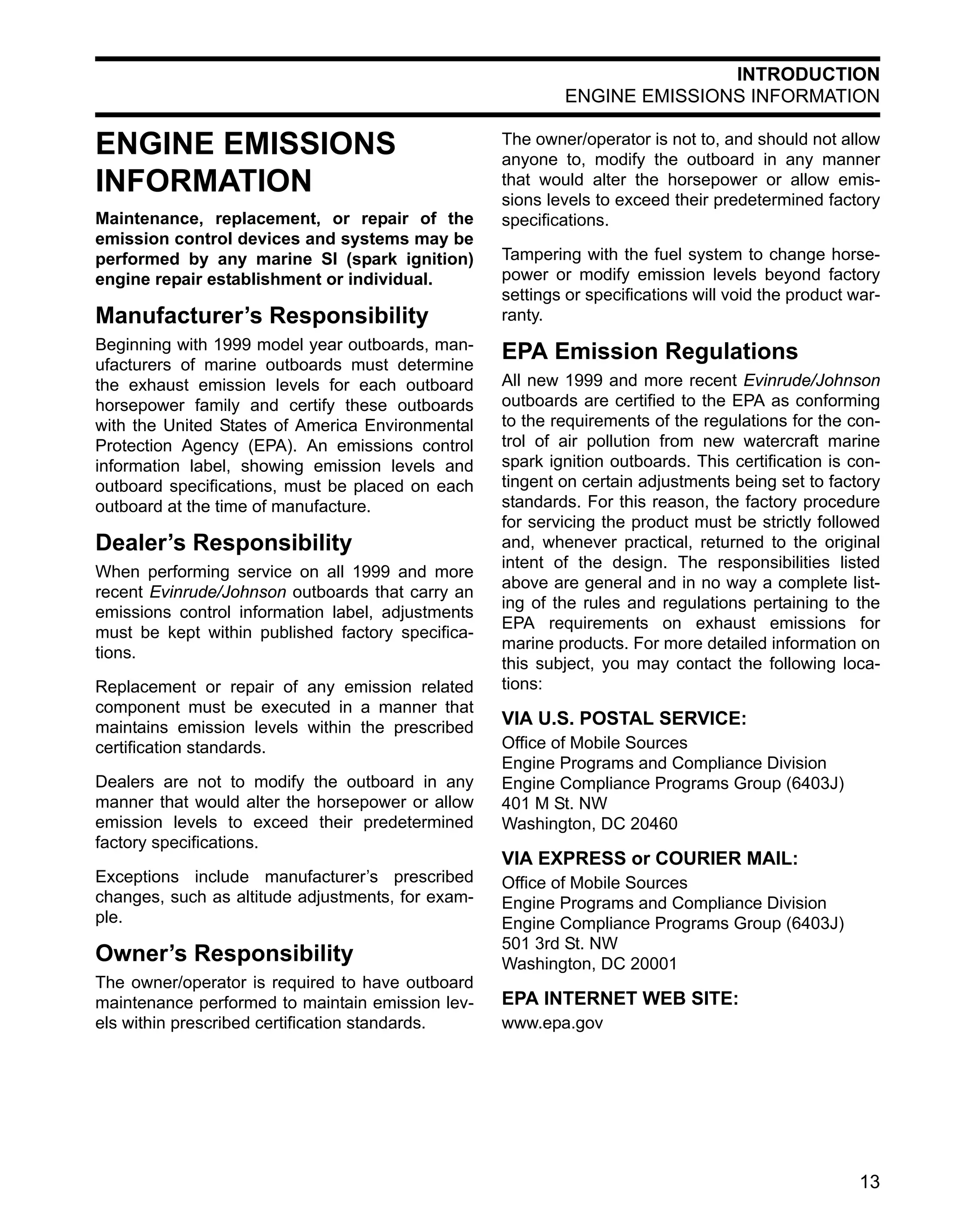 2007 johnson evinrude outboard 50 hp service repair manual | PDF