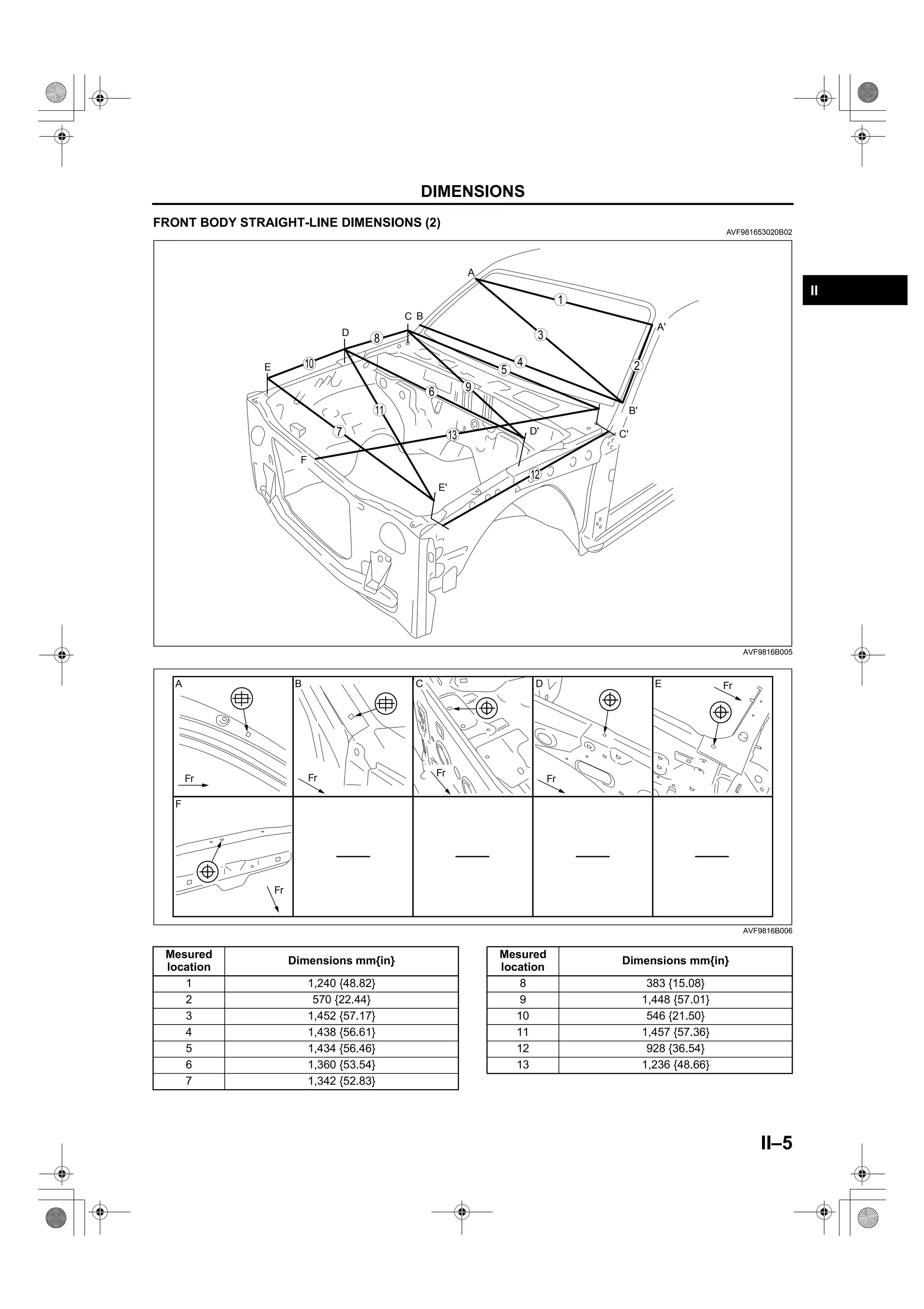 manual de medidas de carroceria y chasis ranger courier | PDF