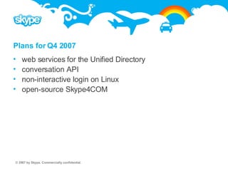 2007q4 Developer Roadmap | PPT