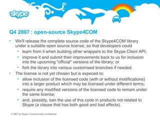 2007q4 Developer Roadmap | PPT