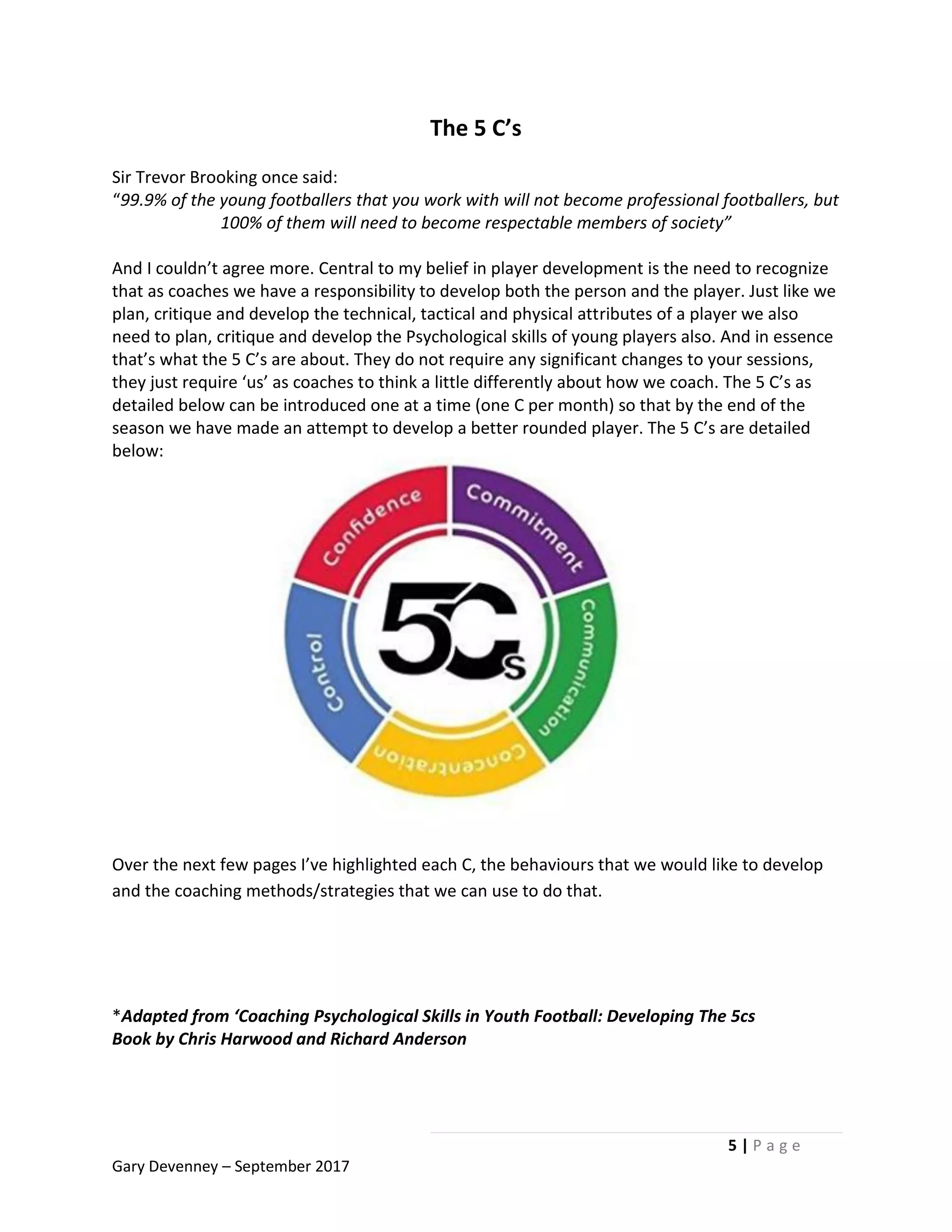 Hillsborough Boys JFC 2007 Season Plan, Season 2017/18 | PDF