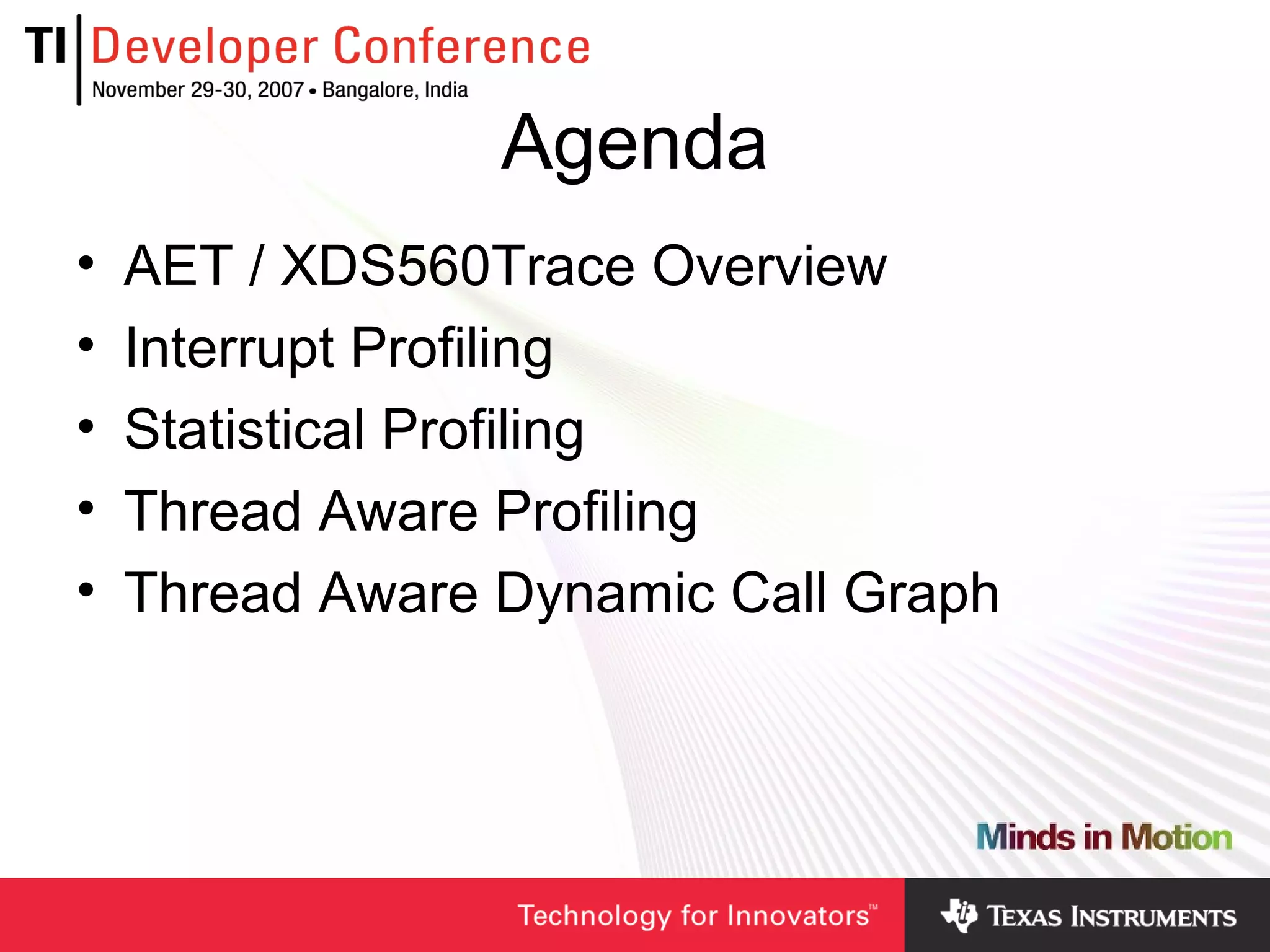 2007 Tidc India Profiling | PPT | Programming Languages | Computing