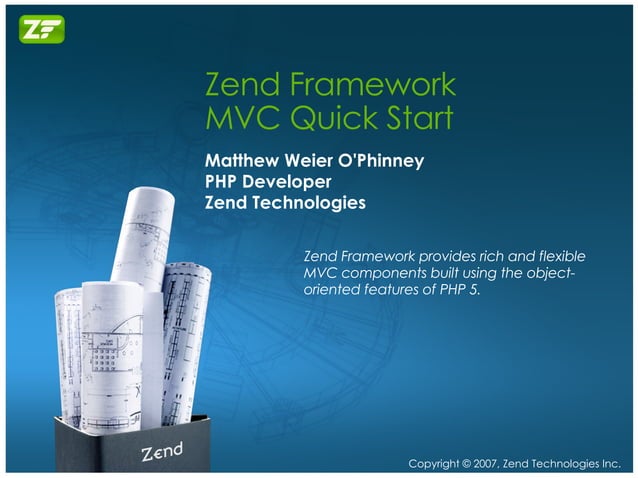 2007 Zend Con Mvc Ppt 