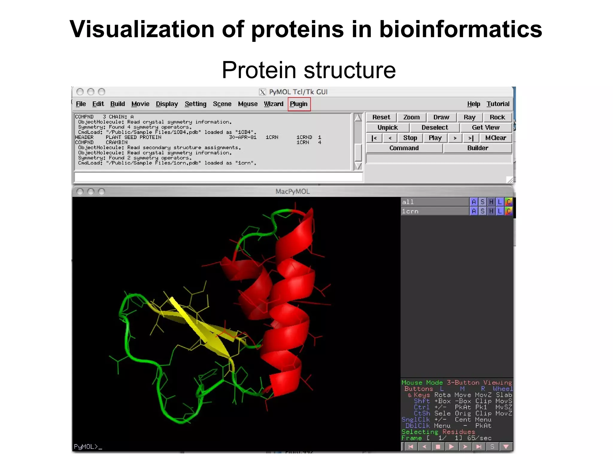 Visualizing protein sequence annotations | PPT | Databases | Computer Software and Applications