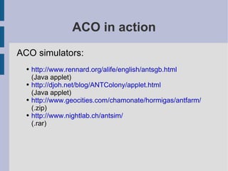 Swarm Intelligence State of the Art | PPT