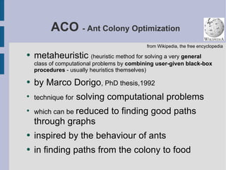 Swarm Intelligence State of the Art | PPT