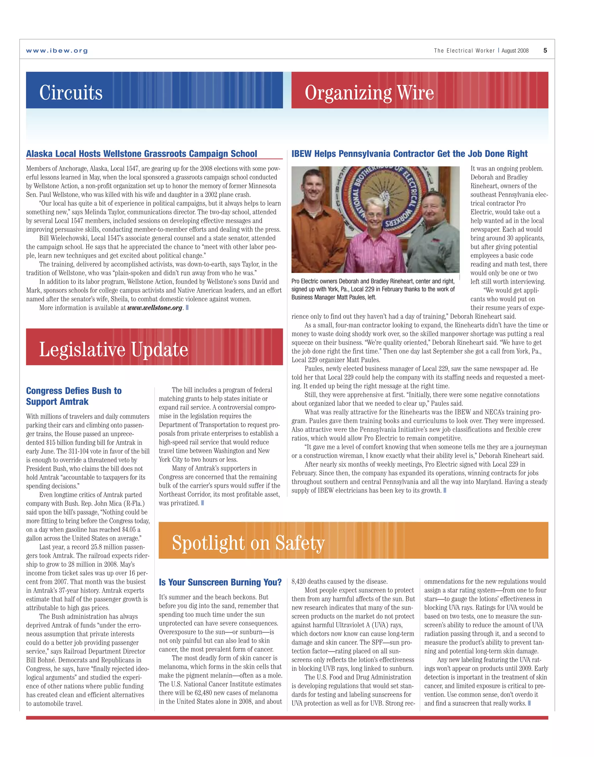 IBEW, Utility Industry Meet in the Middle - Marc Aisen | PDF