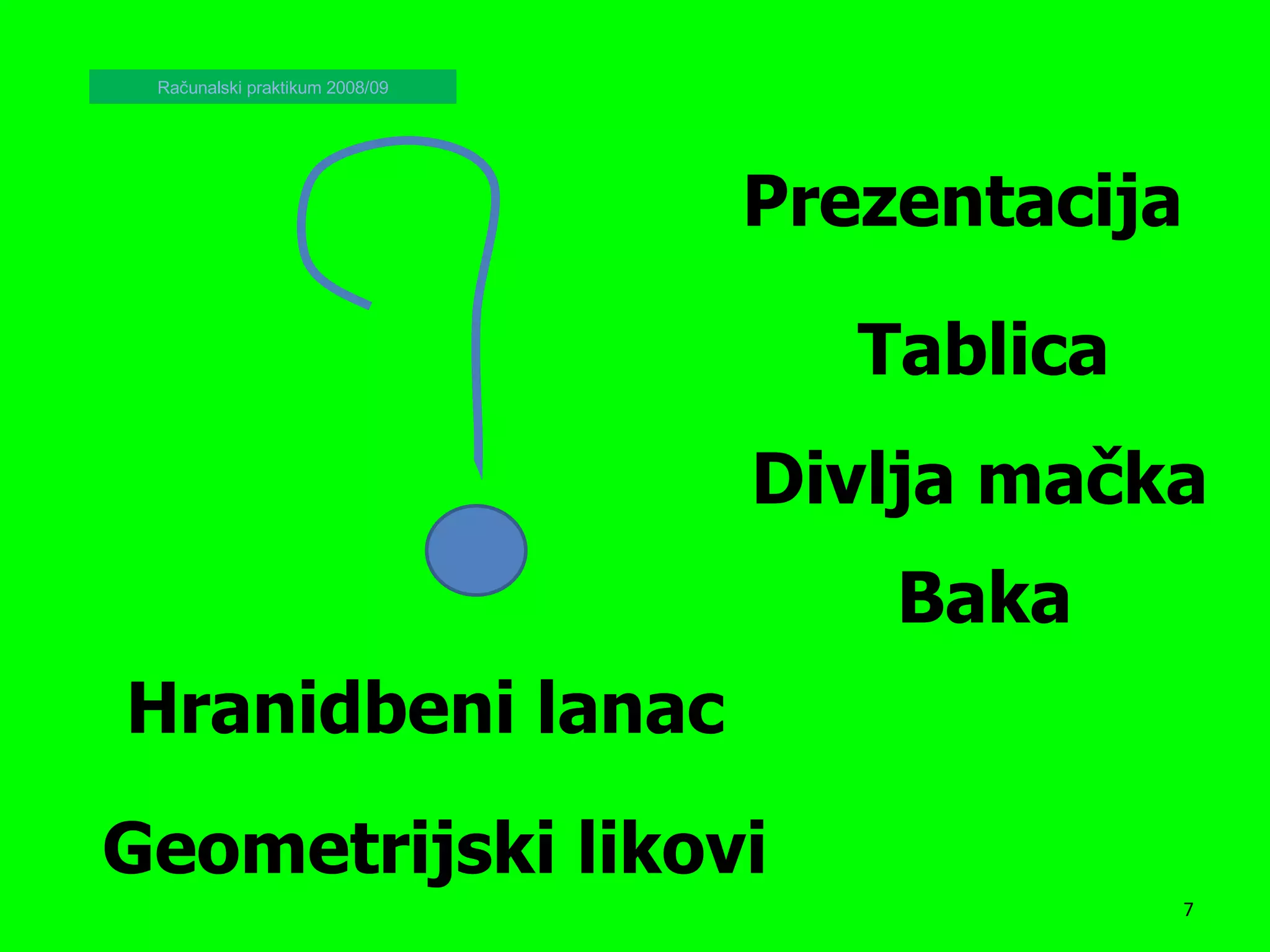 2008 09 B1856 Ivana Selanec | PPT