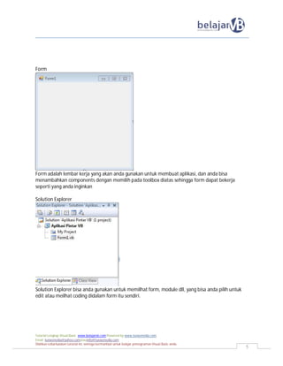 2008.2 pengenalan vb 2008 | PDF