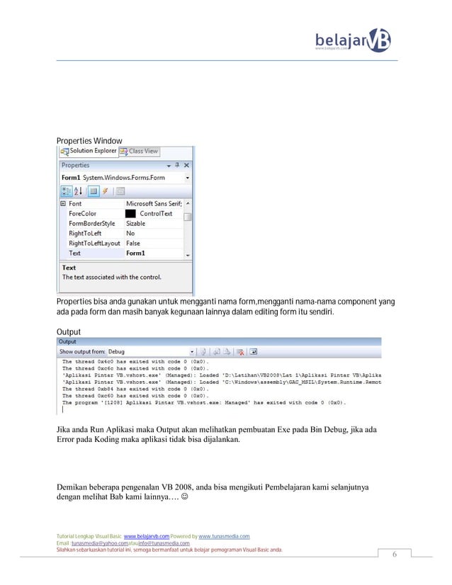 2008.2 pengenalan vb 2008 | PDF
