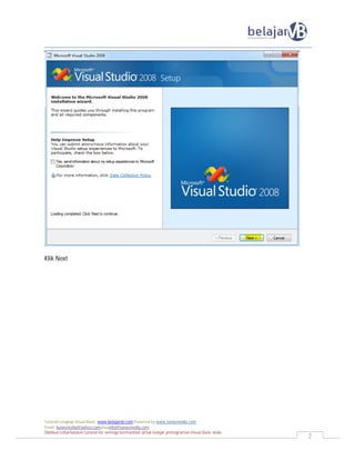 2008.1 cara instal vb 2008 | PDF