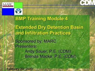 MARC BMP Manual Training Module 4 | PPT