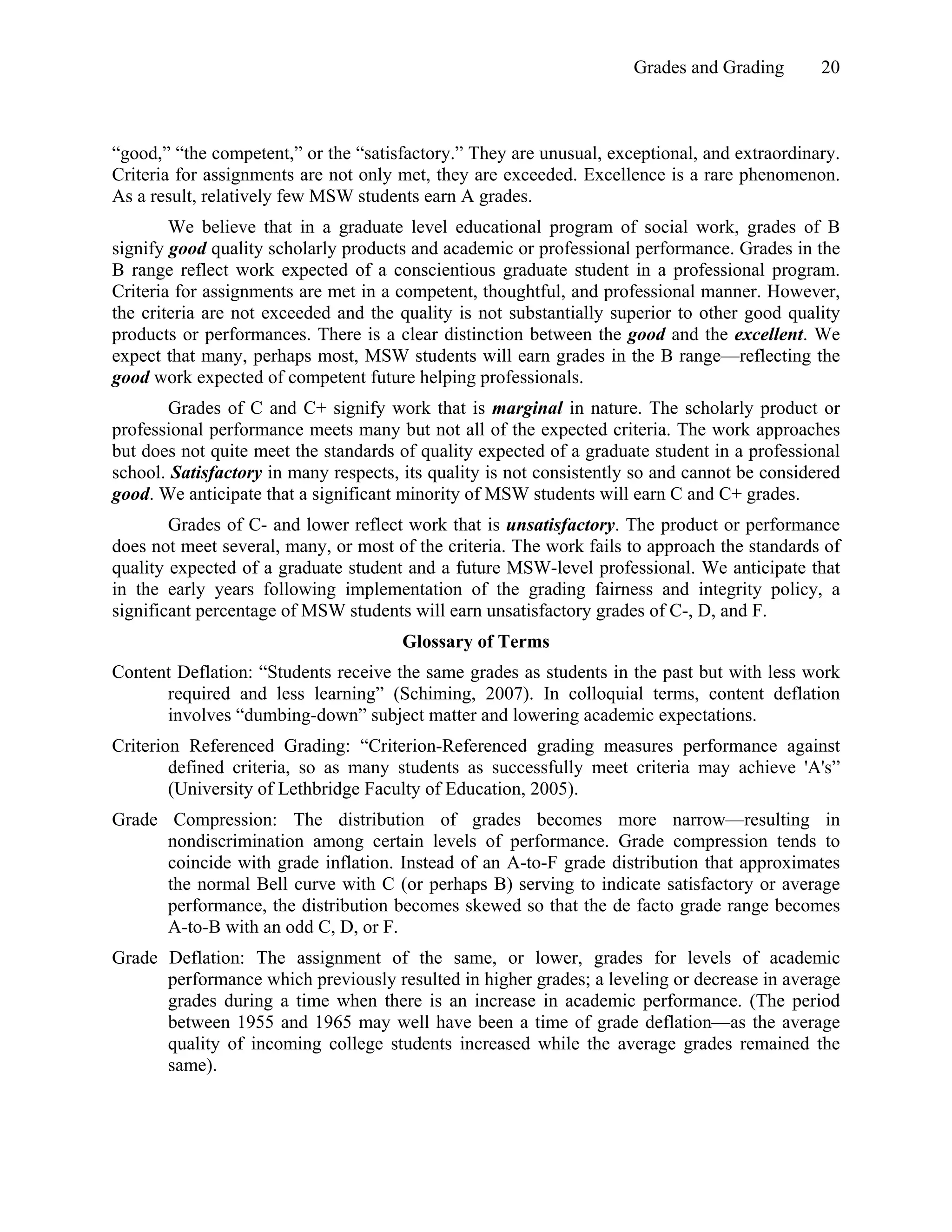 2008 4-25 handout a position-paper_grading | PDF