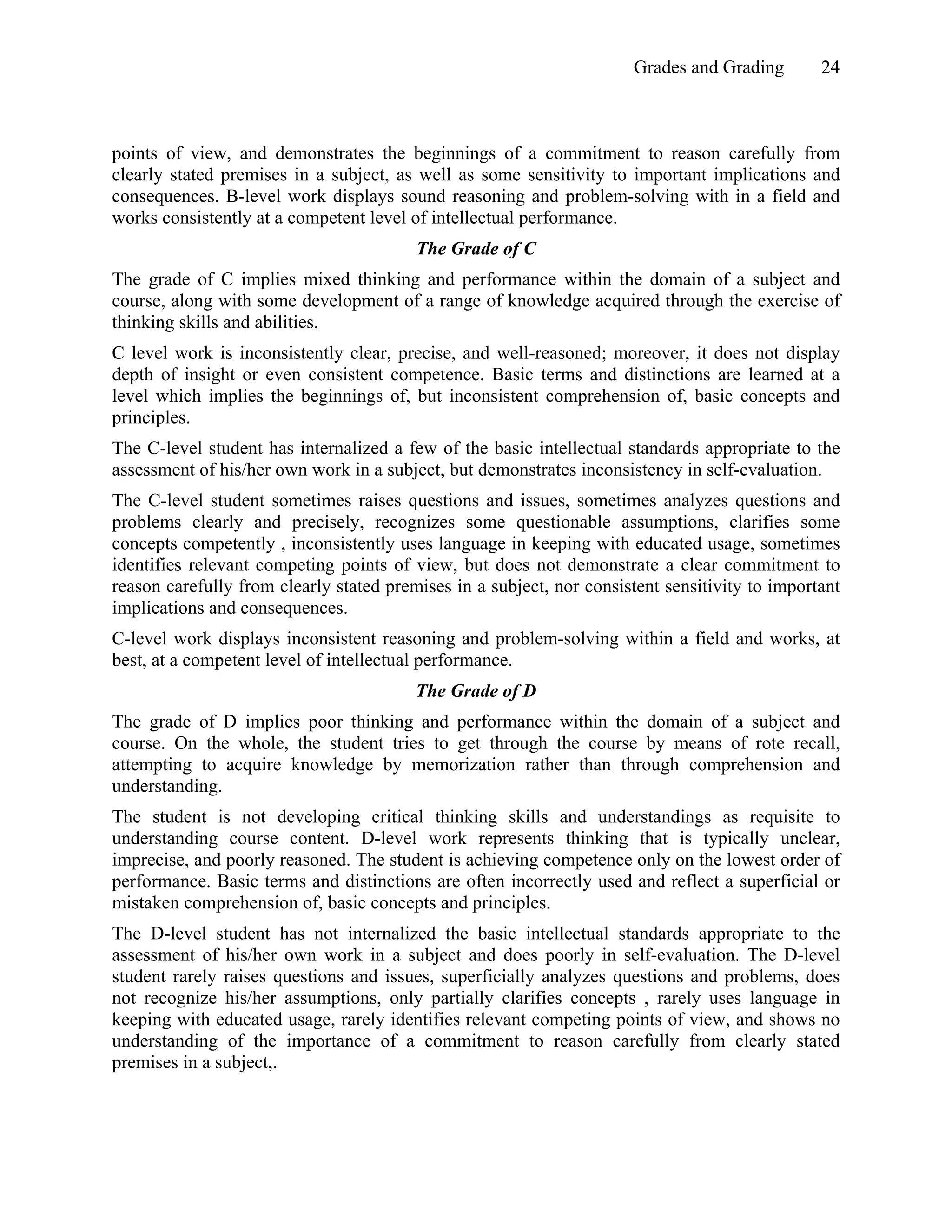 2008 4-25 handout a position-paper_grading | PDF