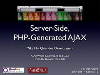 2008 Ajax World Conference | PDF