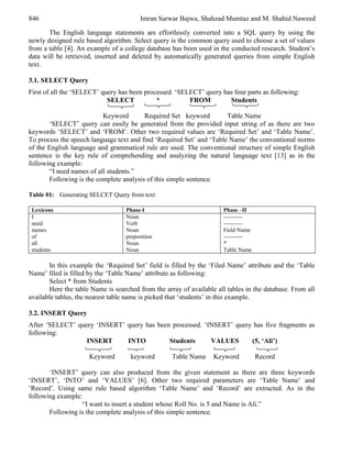 NL Interface for Database - EJSR 20(4) | PDF