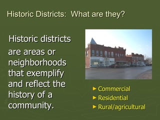 2008 Historic Districts | PPT