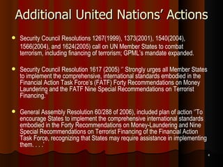 2008 Int'l Bar Association -- Money Laundering Gatekeeper Ethics | PPT