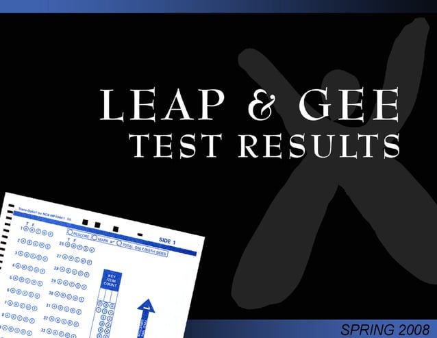 2008 Louisiana Leap Test Results | PPT