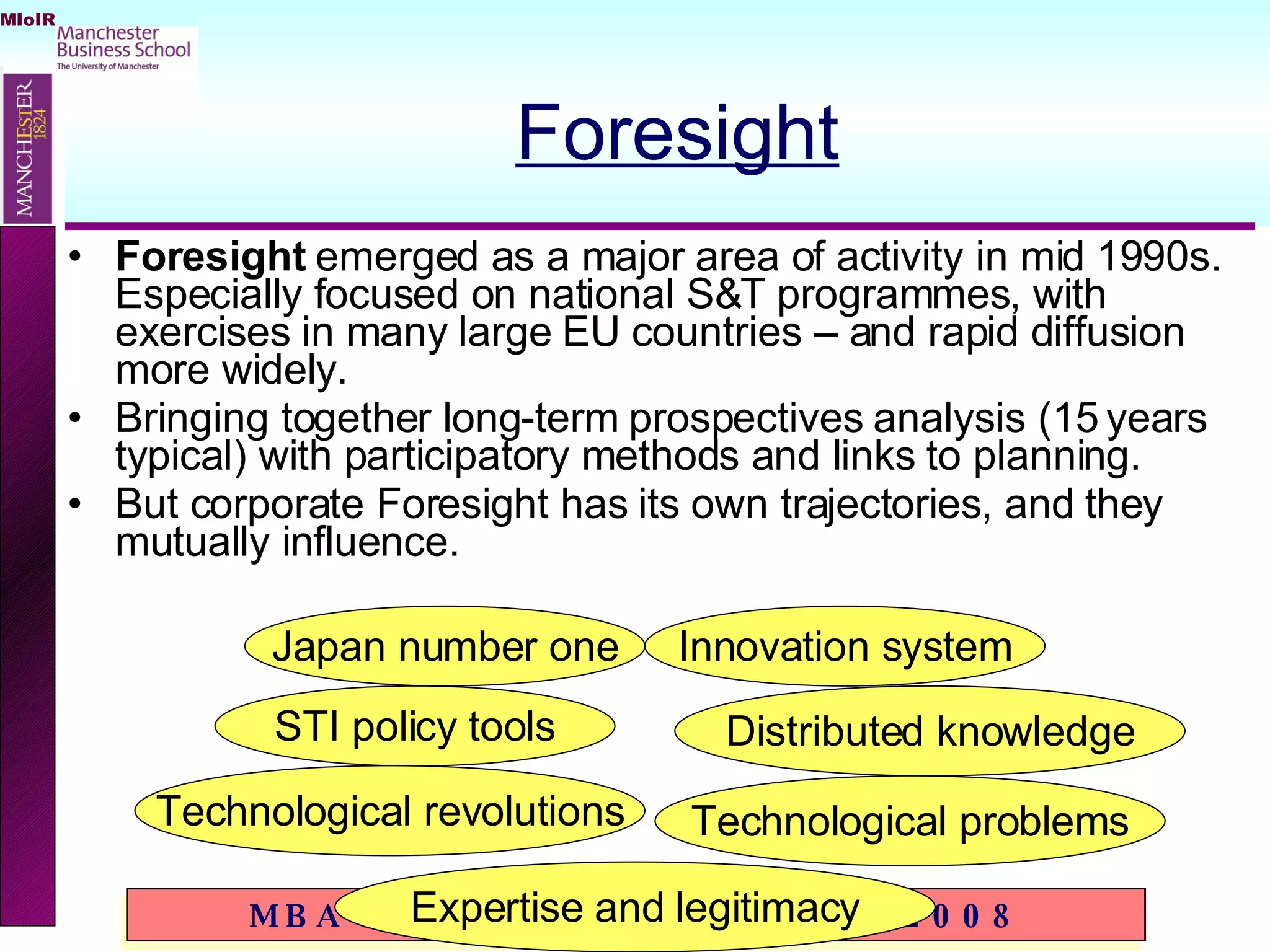 corporate foresight - an introduction | PPT