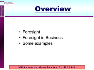 corporate foresight - an introduction | PPT