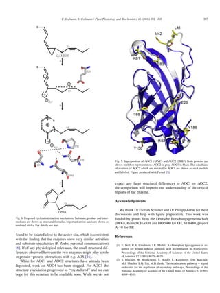 2008 molecular mechanism of enzymatic allene oxide cyclization in ...