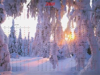 2008 Monthly Calendar | PPT
