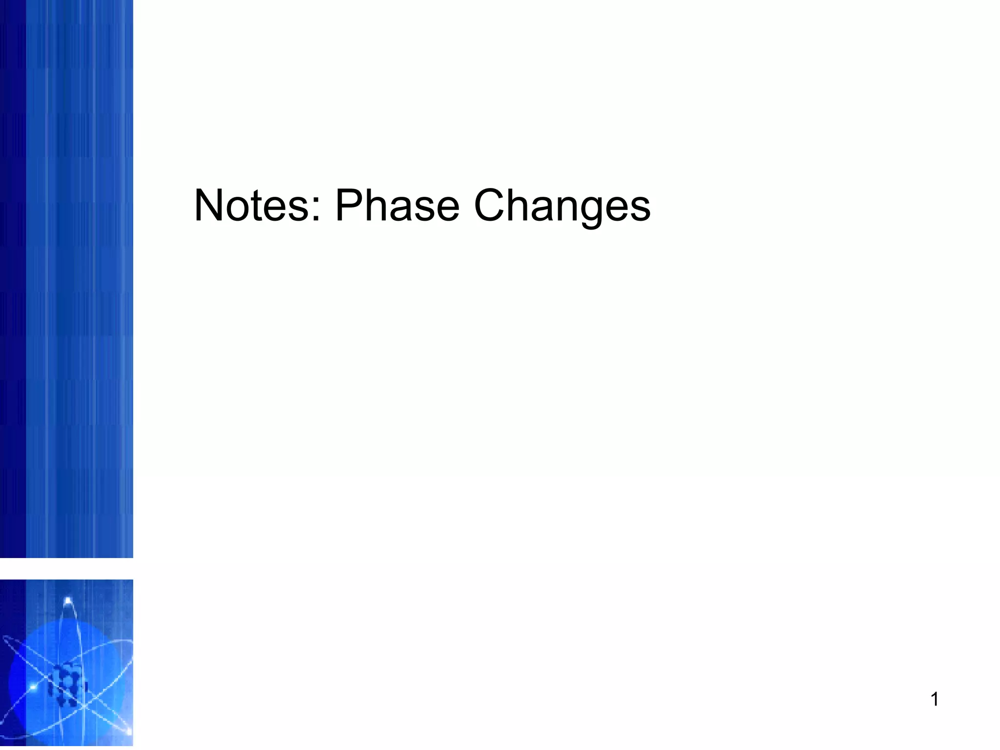 2008 Phase Changes | PPT