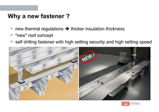SFS intec fasteners for metal construction | PPT