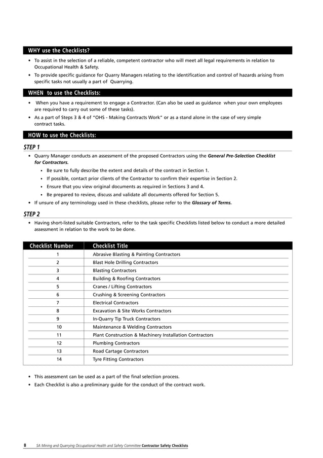 20080129024931.contract checklists | PDF | Civil Engineering Industry ...