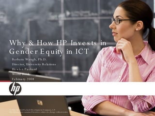 ICT & Gender | PPT
