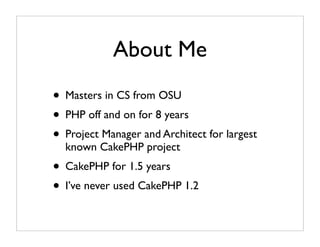 An Introduction to CakePHP | PDF
