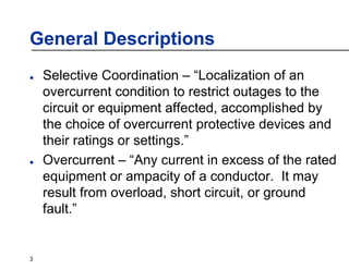 Selective Coordination "The Rest of the Story" | PDF