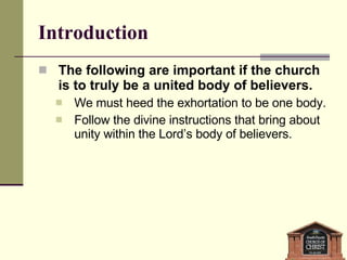 Members of One Another | PPT