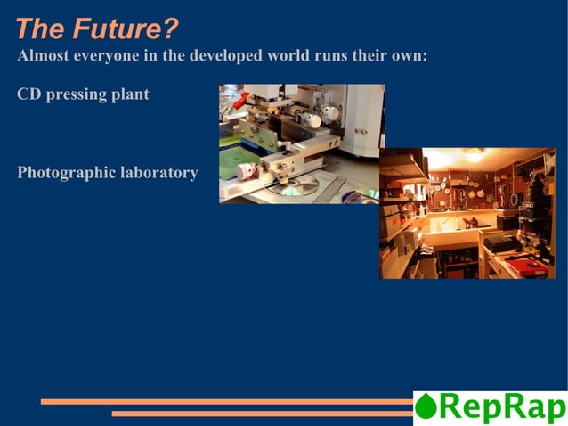 Go Open 2008: Adrian Bowyer, RepRap | PPT