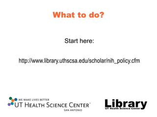 NIH presentation for IHPR | ODP