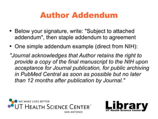 NIH presentation for IHPR | ODP