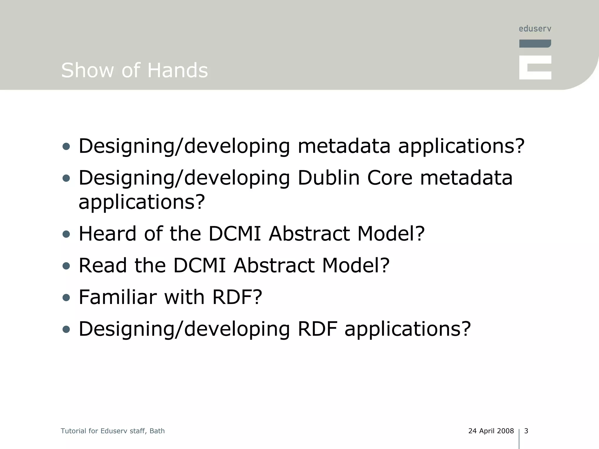 Everything you wanted to know about Dublin Core metadata | PPT
