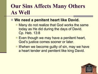 The Sin of David | PPS | Christianity | Religion & Spirituality