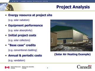 Introduction to RETScreen | PPT