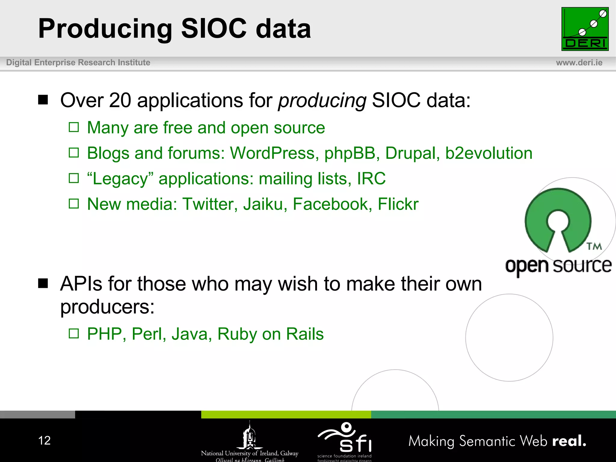 The SIOC Project | PPT