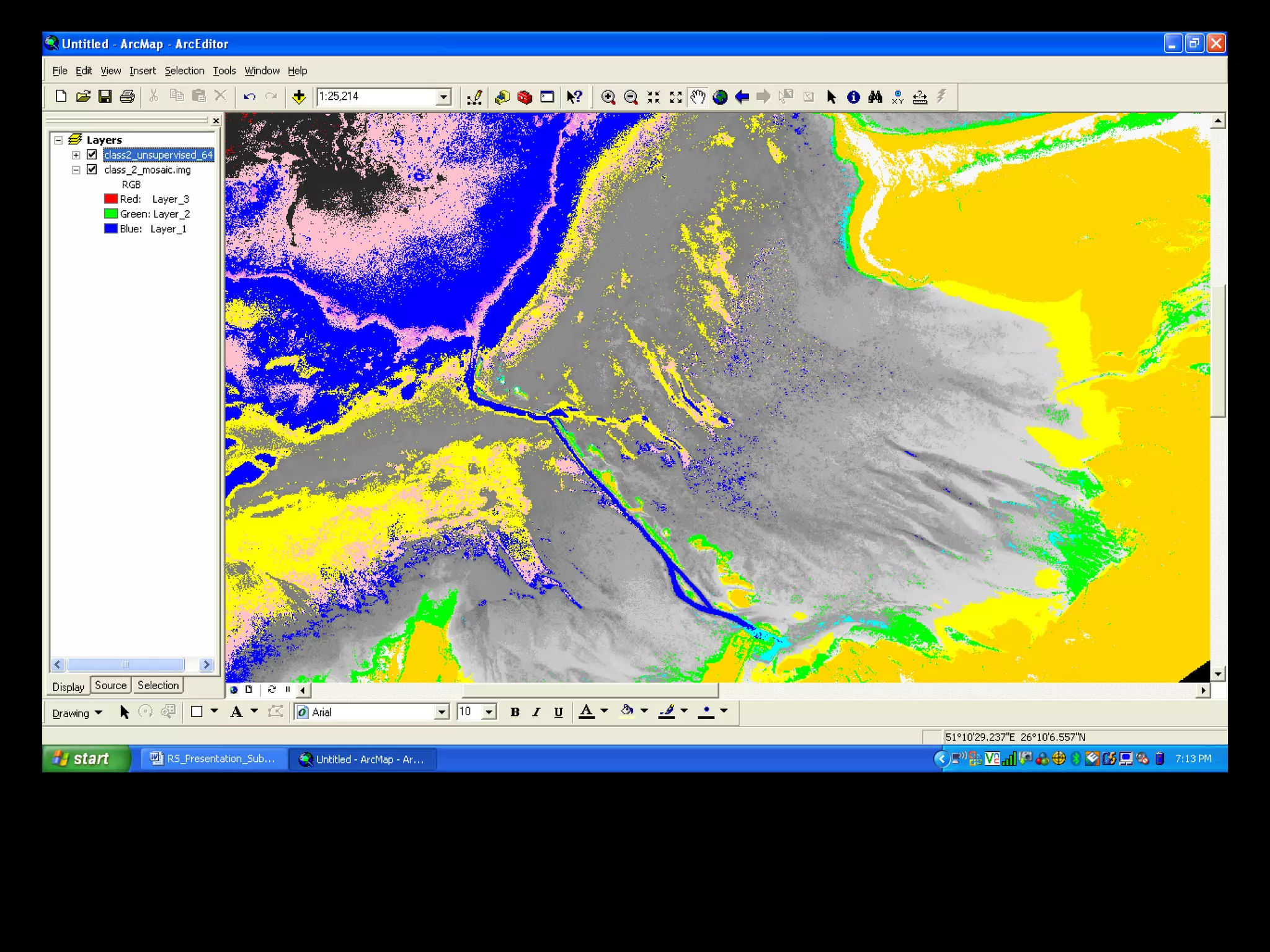 Multi-Spectral Analysis of Satellite Imagery for Inventory of Sensitive ...