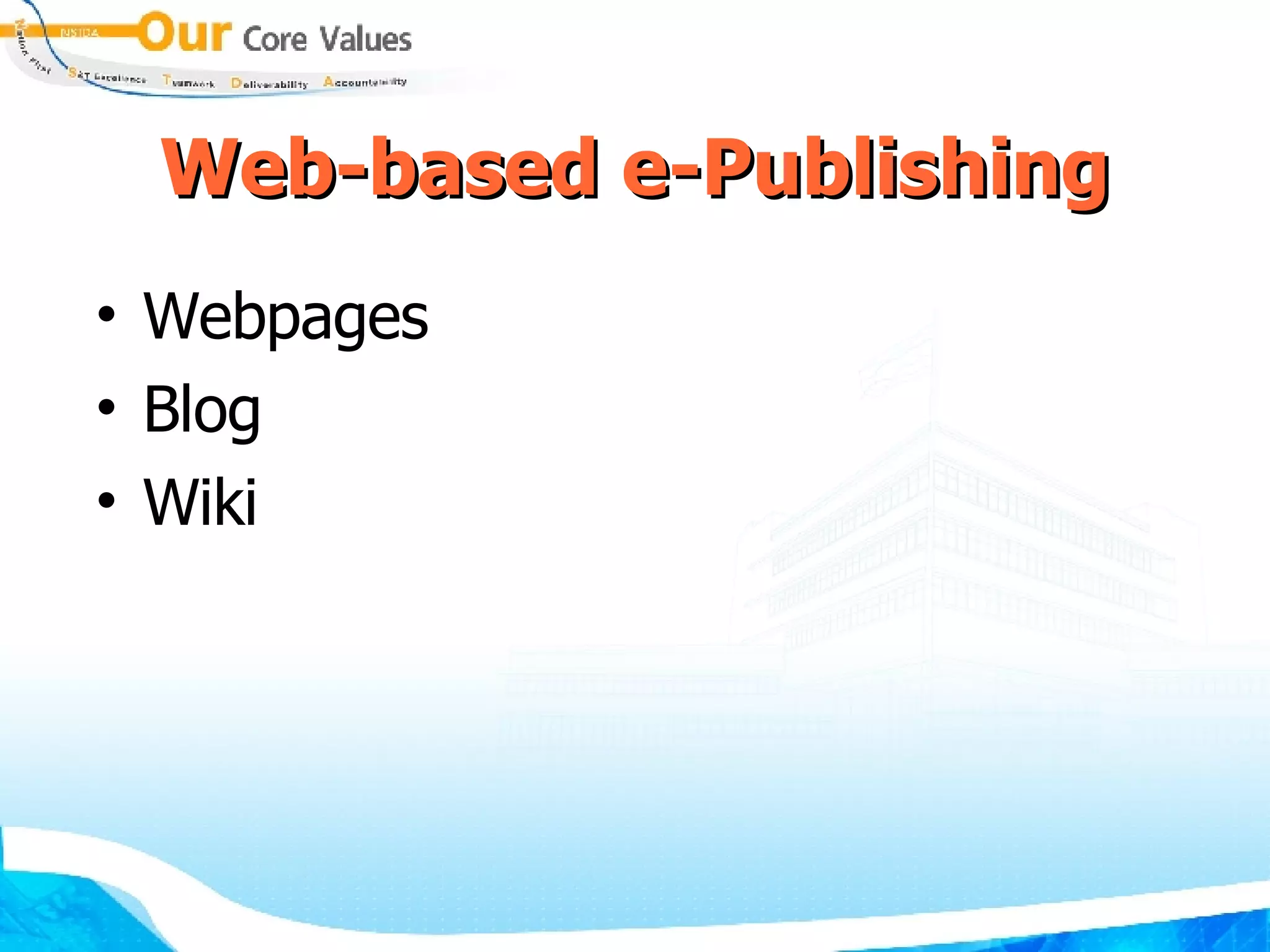 e-Publishing | PPT