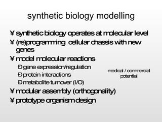 20080620 Formal systems/synthetic biology modelling re-engineered | PPT ...